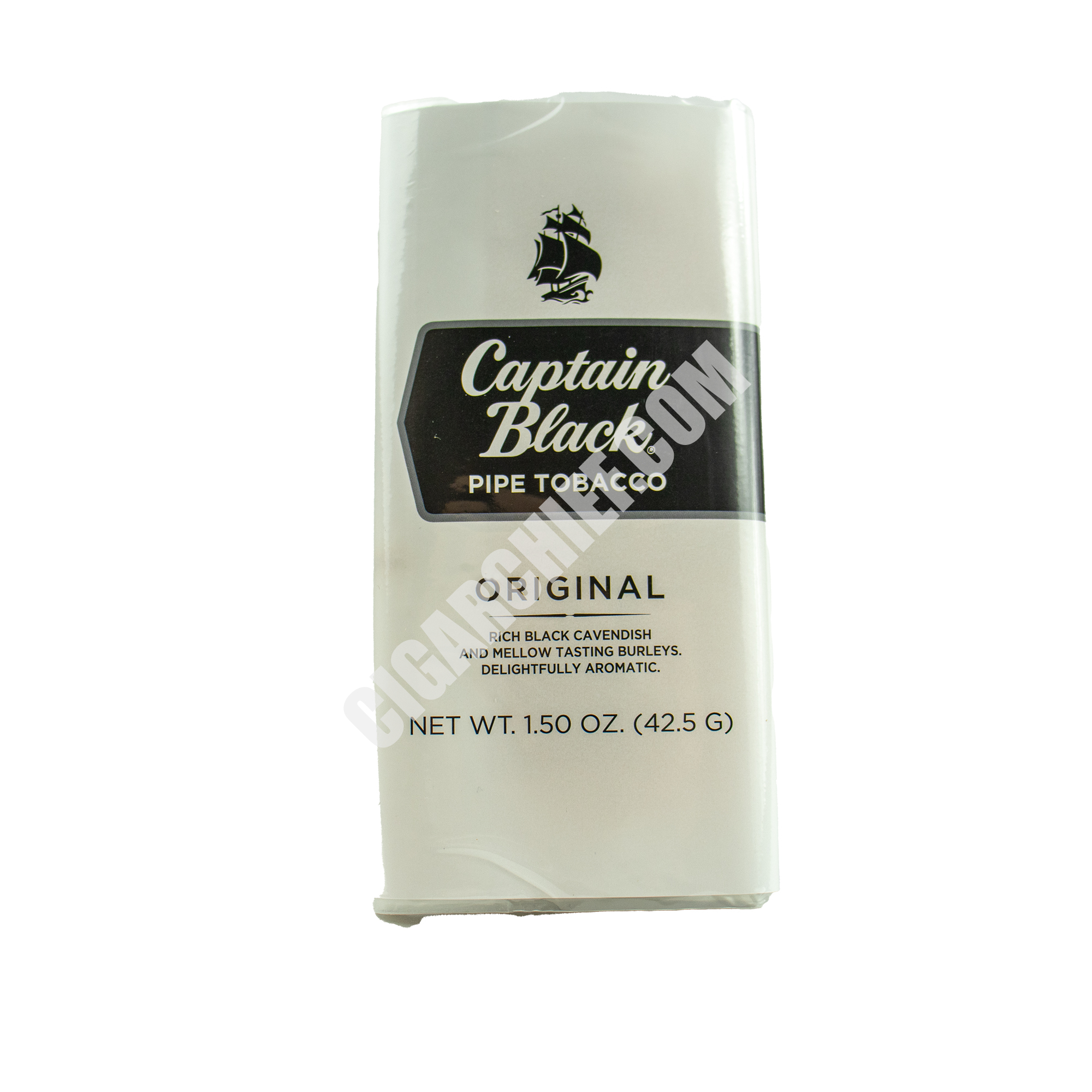Captain Black Pipe Tobacco Original White Blend - Indie Smokes - Indie ...