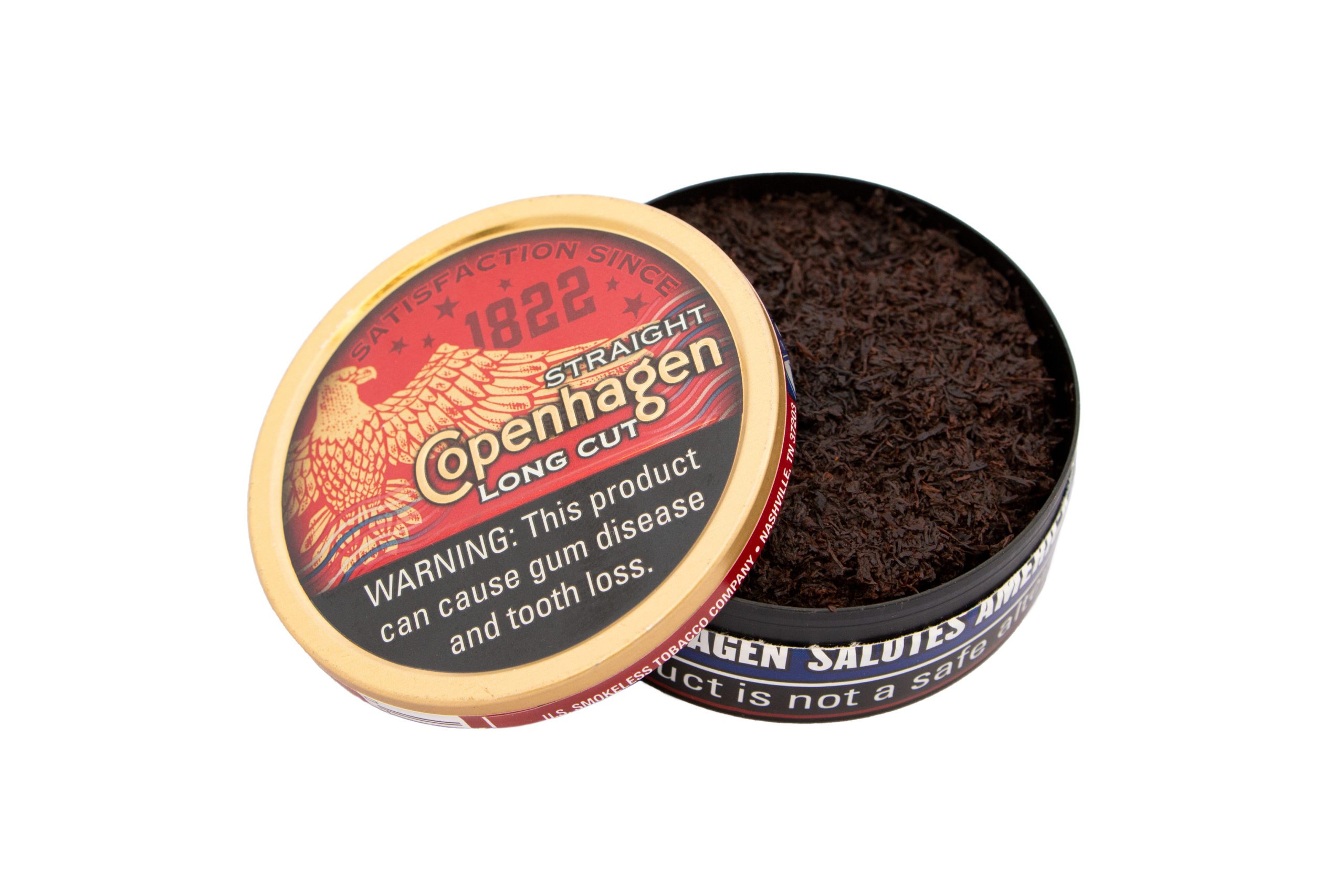 Copenhagen Long Cut Straight Chewing Tobacco - Indie Smokes - Indie ...