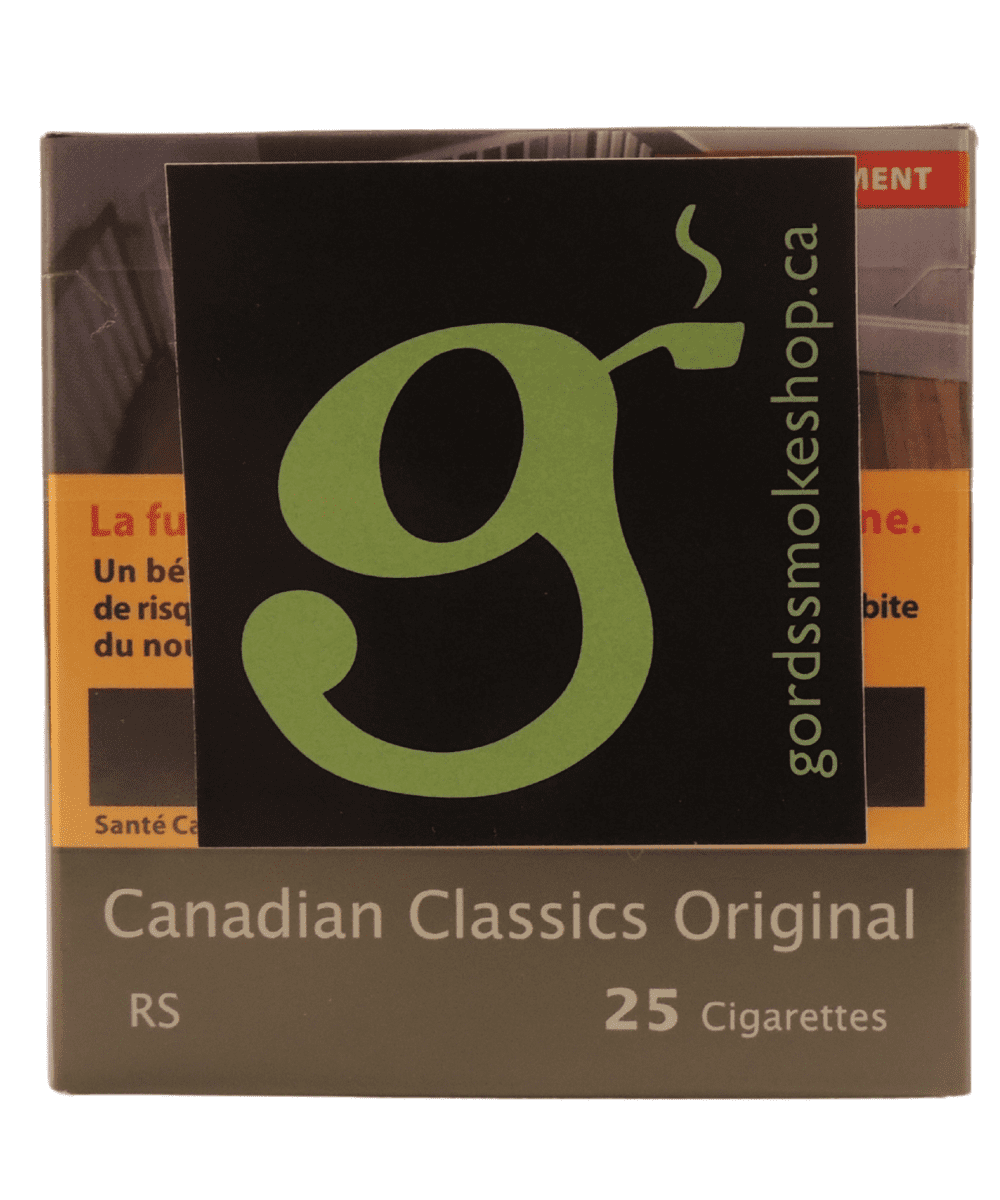 Canadian Classics Original Regular 25 Pack - Indie Smokes - Indie Smoke ...