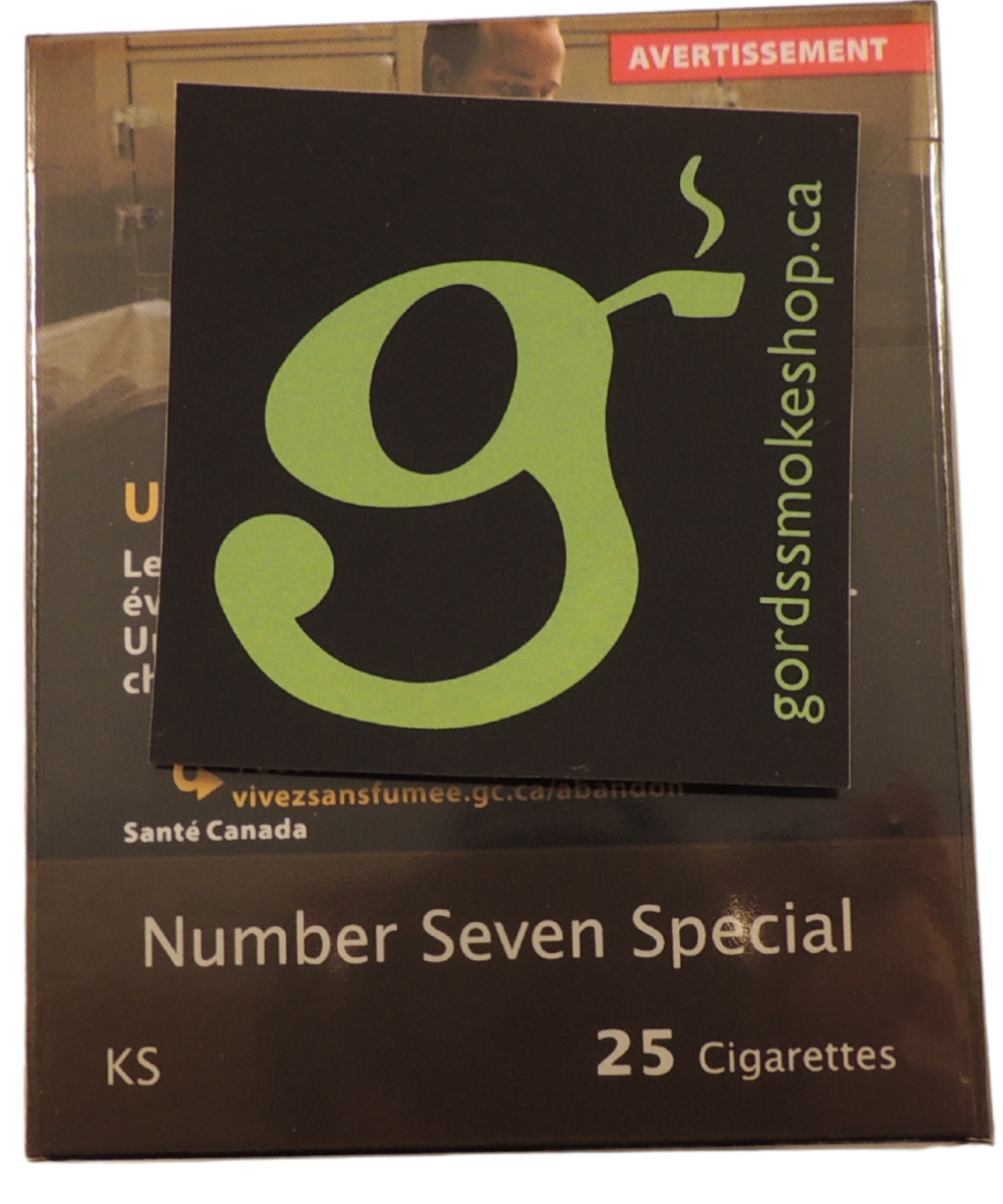 Number Seven Special King Size 25 Pack - Indie Smokes - Indie Smoke ...