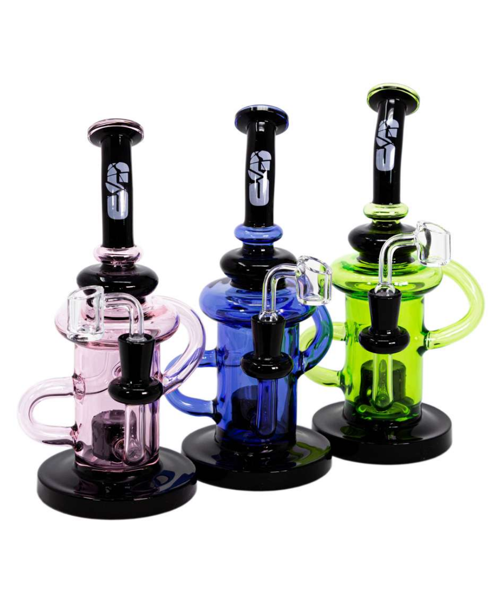 Shatter'd Glassworks Recycler Rig - Indie Smokes - Indie Smoke ...
