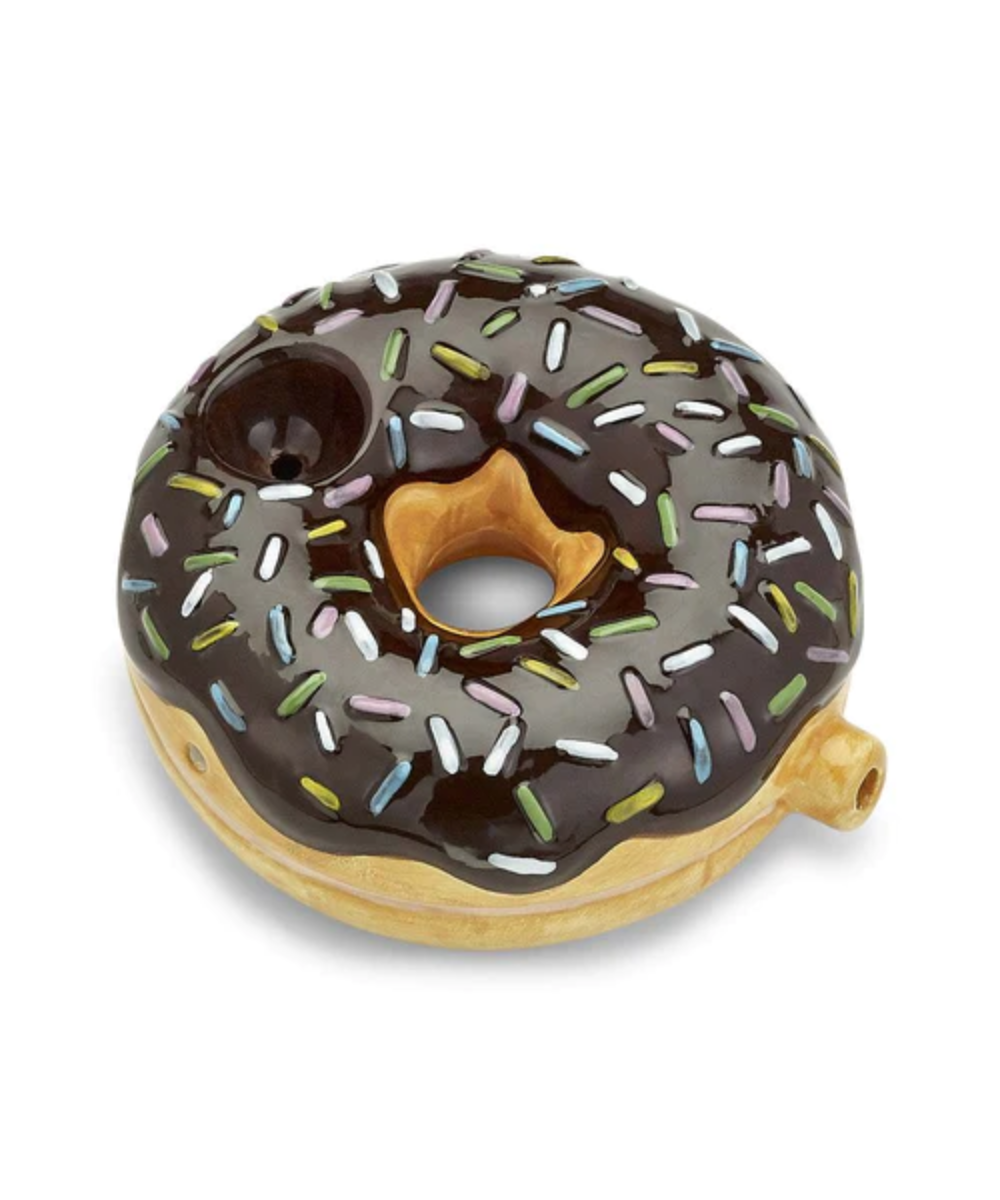 Chocolate Donut Ceramic Pipe - Indie Smokes - Indie Smoke cigarette ...
