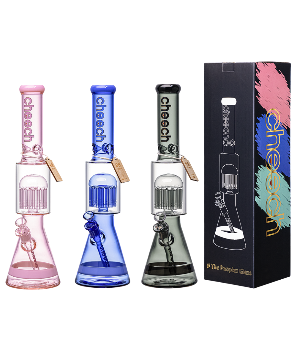 Cheech Glass 18" Tree Perc Beaker Bong - Indie Smokes - Indie Smoke ...